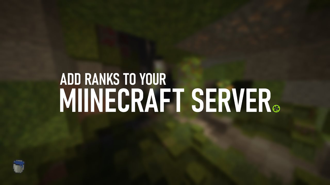 How to add ranks to your Minecraft server - YouTube