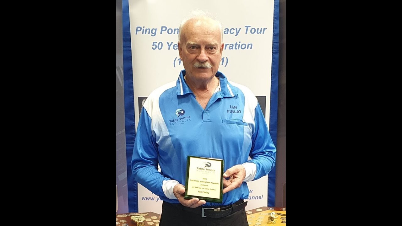 Ian Finlay 25 Years of Service Award - YouTube