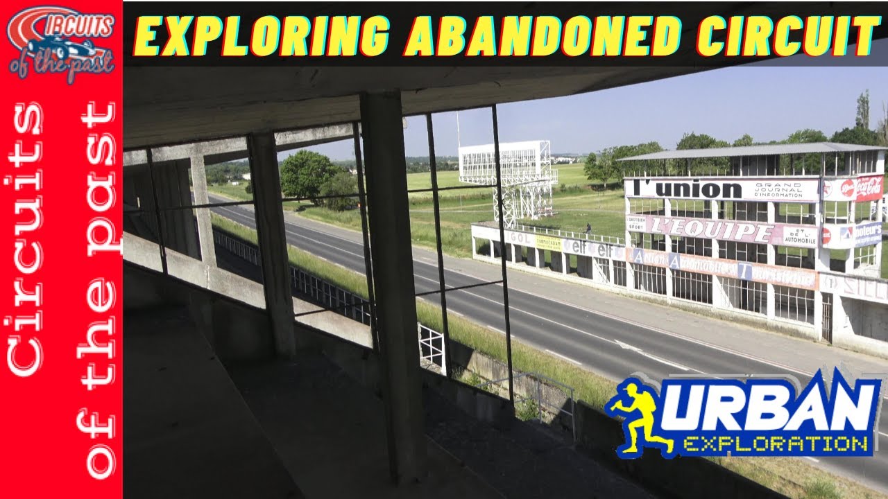 Exploring Abandoned Race Track-Reims Gueux 2023 (1/2) Pressgrandstand ...