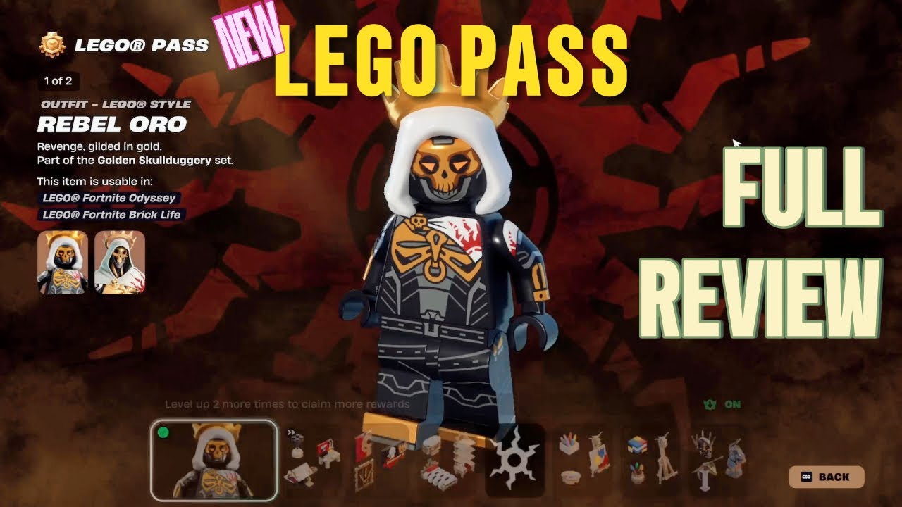 New LEGO Pass Full Review Fortnite Chapter 6 Season 2 - YouTube