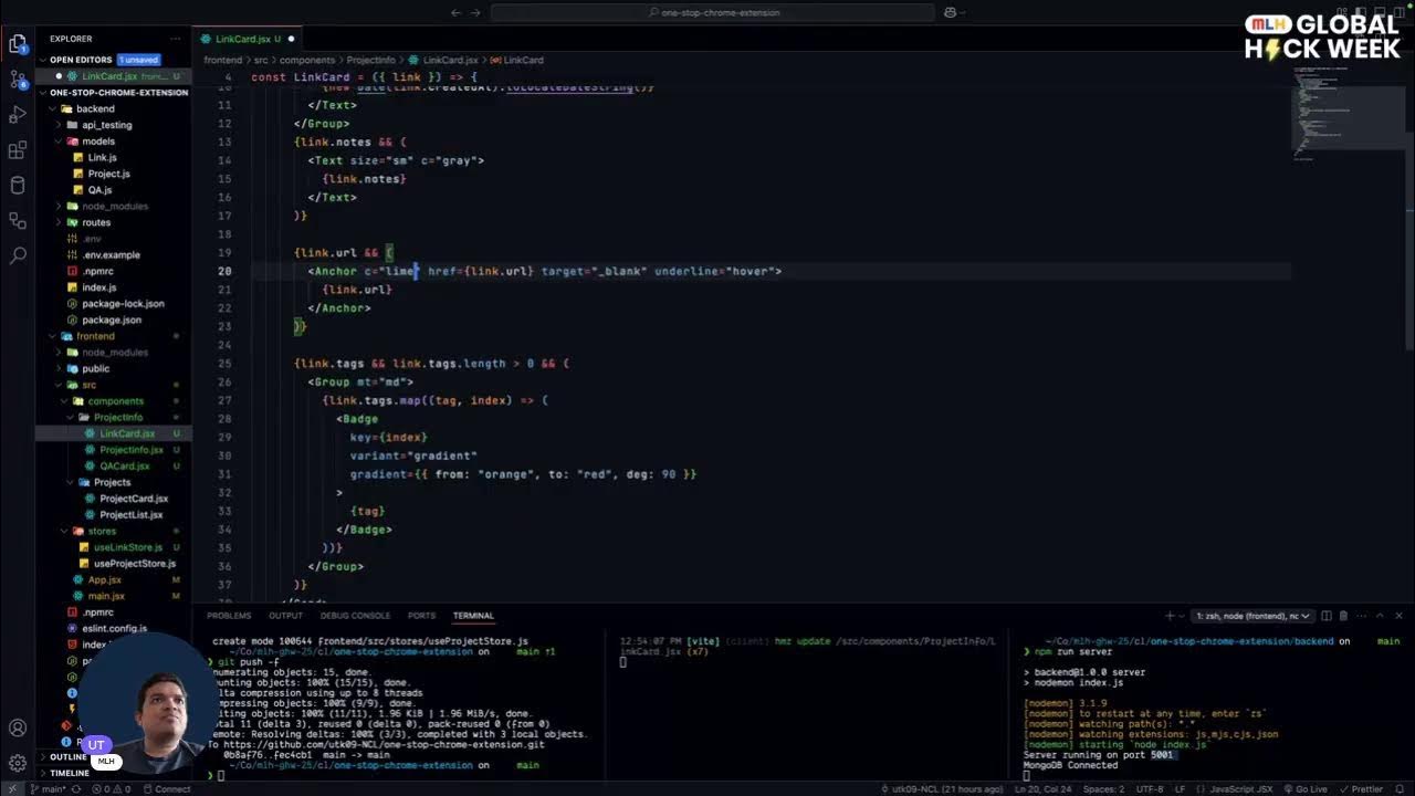 [GHW Cloud Week] Building a Chrome Extension - Part 3 - YouTube