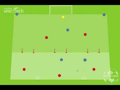 Game 3v2 with transition to 3v3 with finishing - YouTube