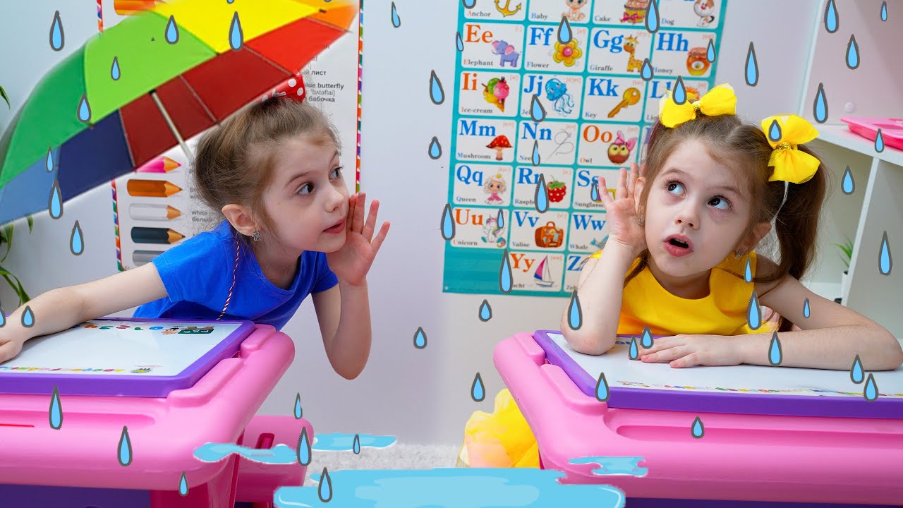 The Best Teacher Helps Eva at School - Stories for kids - YouTube