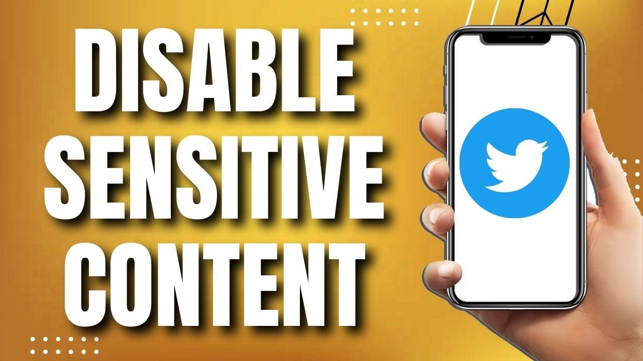 How To Disable Sensitive Content On Twitter (2023) - YouTube