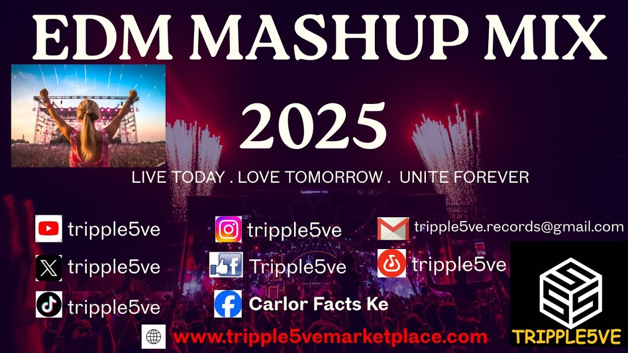 EDM_MASHUP_MIX_2025_BEST_MASHUPS_&_REMIXES Tripple5ve. - YouTube