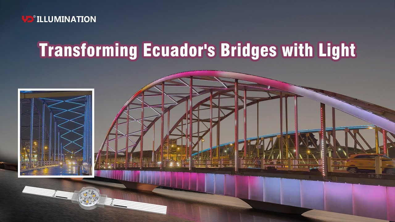 Transforming Ecuador's Bridges with Light - YouTube