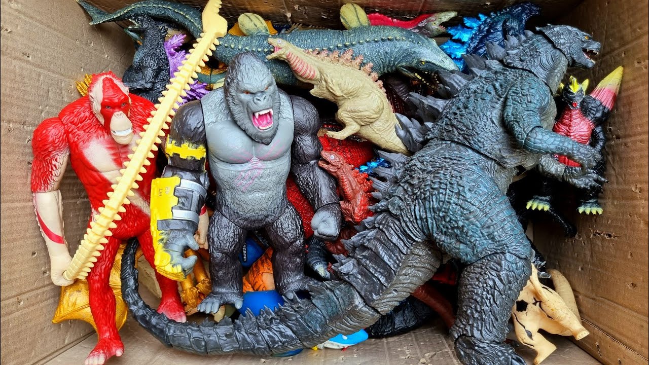 Godzilla vs Kong Toy/Godzilla Action Figure/Unboxing Godzilla Toy ...