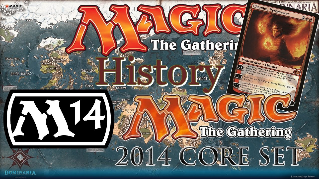 The History of Magic the Gathering, Magic Core Set 2014 - YouTube