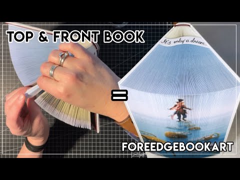 Fore Edge Book Art // Top & Front Book // Panoramic // Dual aspect ...