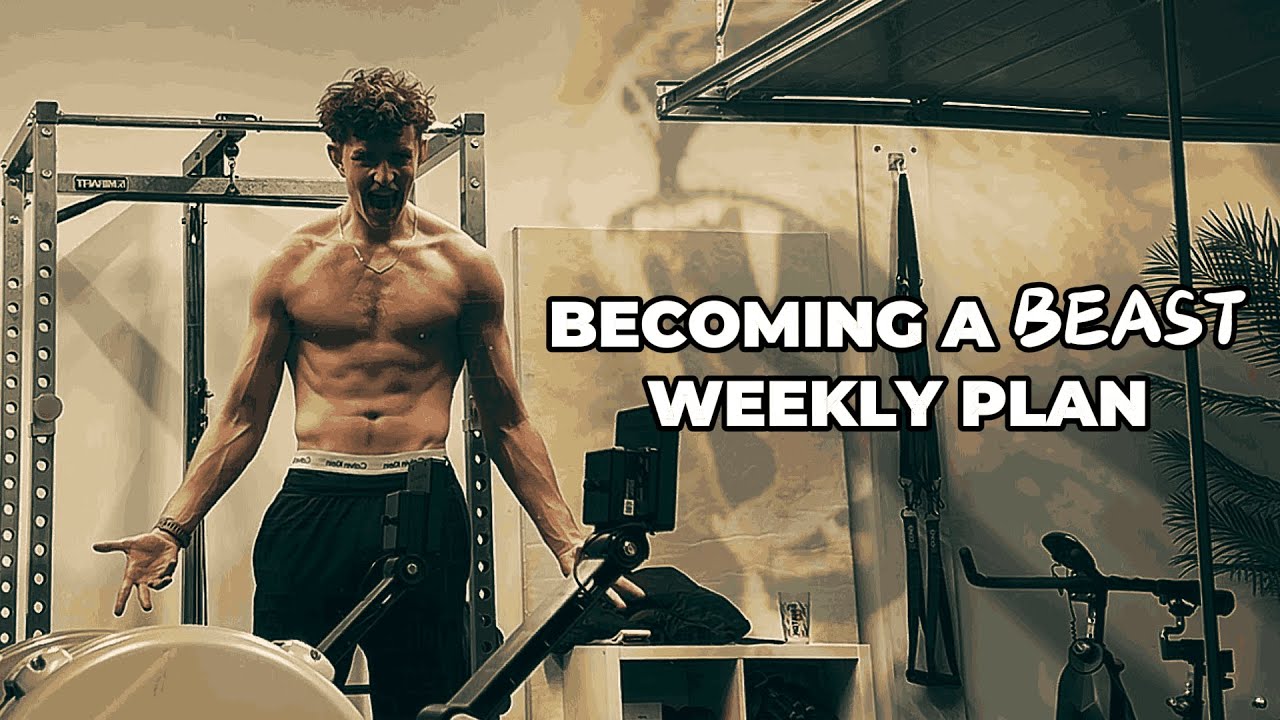 Become a BEAST with this WEEKLY PLAN!!! (no weights, no equipment ...