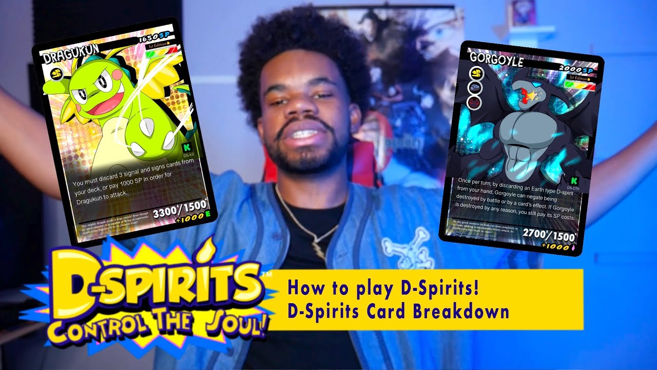 How To Play D-Spirits! Spirit Card Breakdown! - YouTube