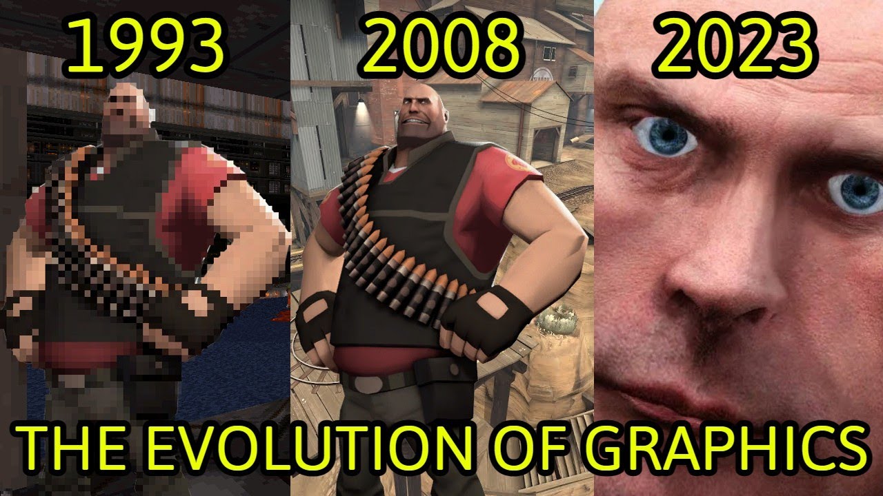 From Pixels To RTX: The Evolution Of Video Game Graphicss - YouTube