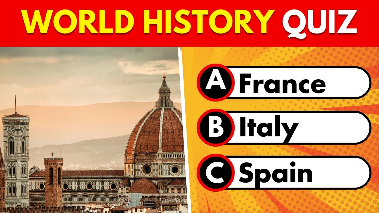 Think You Know World History? 🤔World History Quiz General Knowledge ...