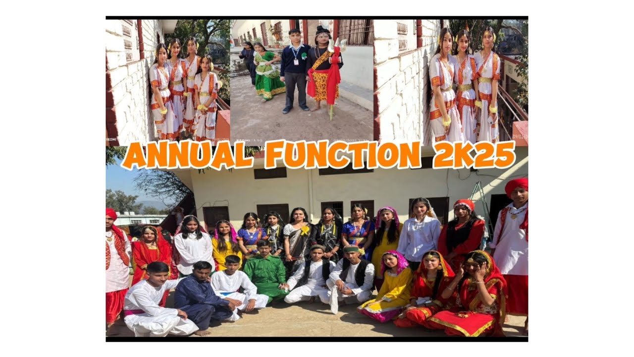 annual function 2K25, Surendra public school, nalagarh (Himachal pradesh) - YouTube