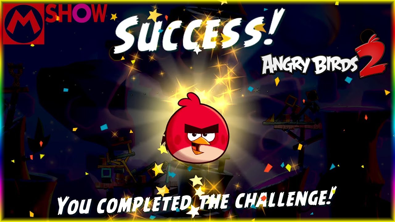 Angry Birds 2 Golden Pig Challenge today Red AB2 Event🐧황금 돼지 도전 레드 앵그리 ...