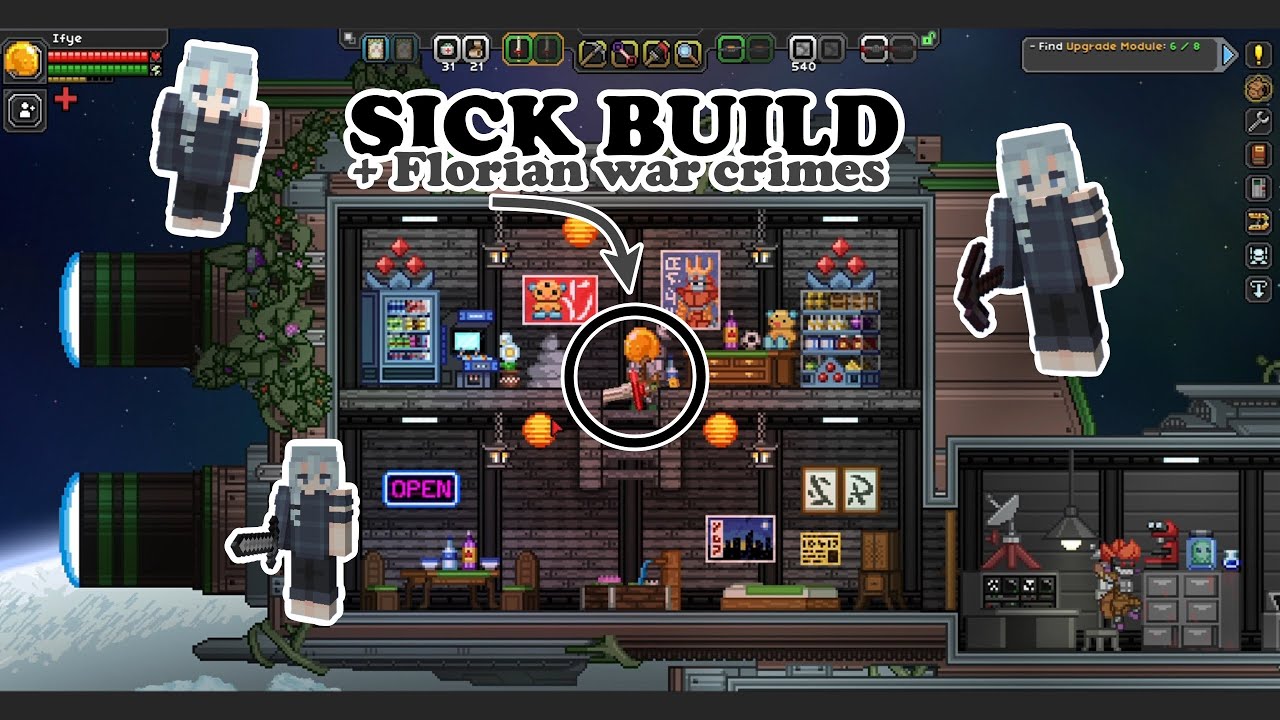 Building a Mansion as Big as a PLANET in Starbound (part four) - YouTube