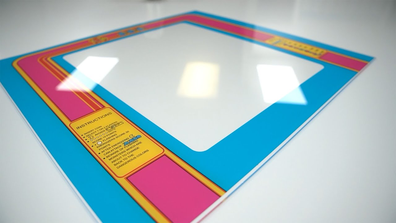 How to Apply a Bezel Graphic to Acrylic - YouTube