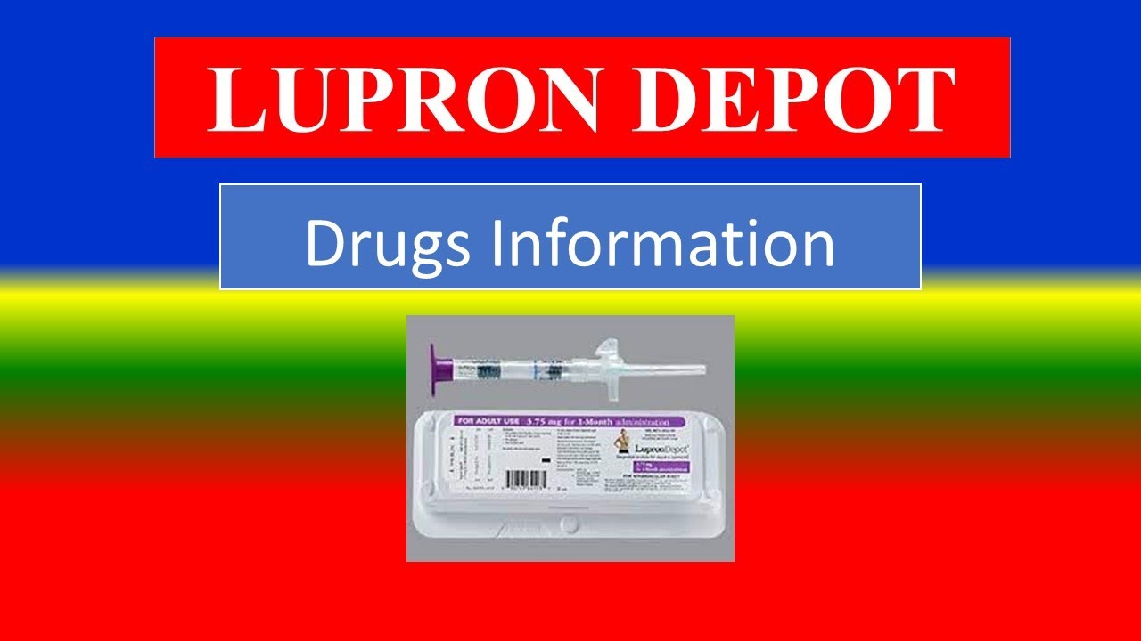 LUPRON DEPOT - - Generic Name , Brand Names, How to use, Precautions ...