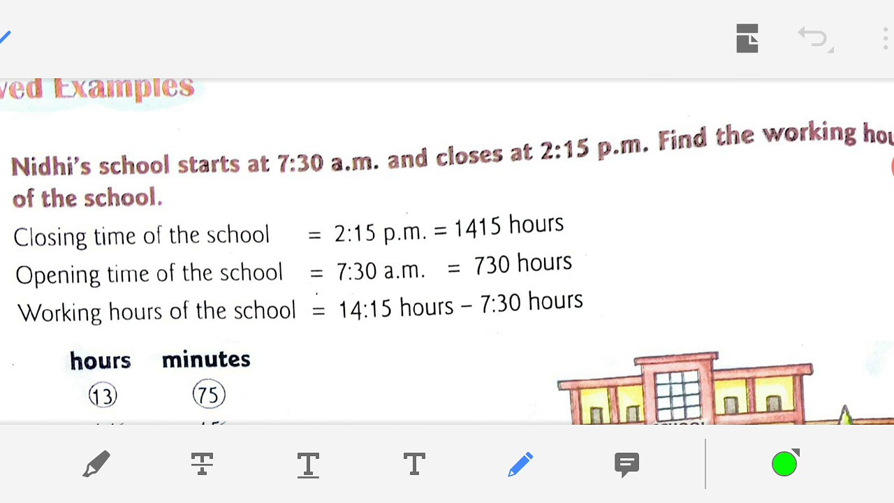 Class -5 Maths chapter -15 (Time) exercise - 65 (part -1) - YouTube