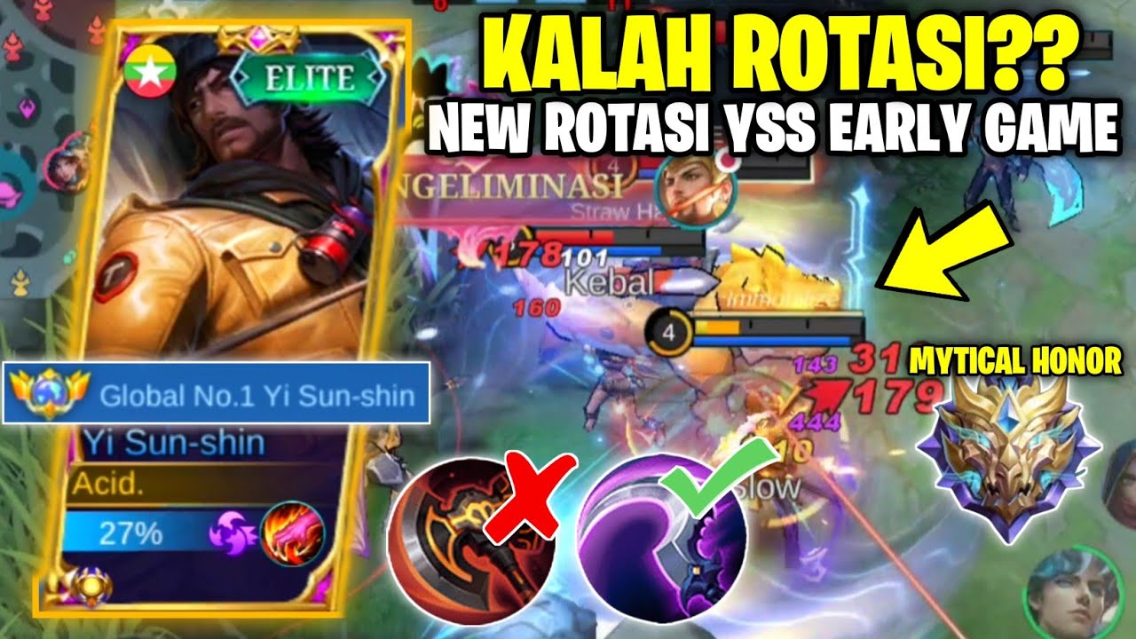 MANIAC!! KALAH ROTASI EARLYGAME GINI CARA FARMING YSS KETIKA DIRUSUH ...