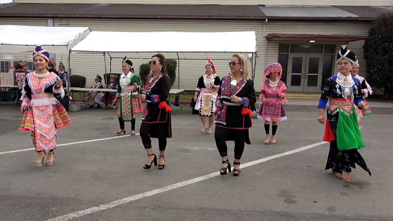 Merced Hmong New Year 2026 Cov Niam Tsev Merced Dance Hauv plawv kev ...