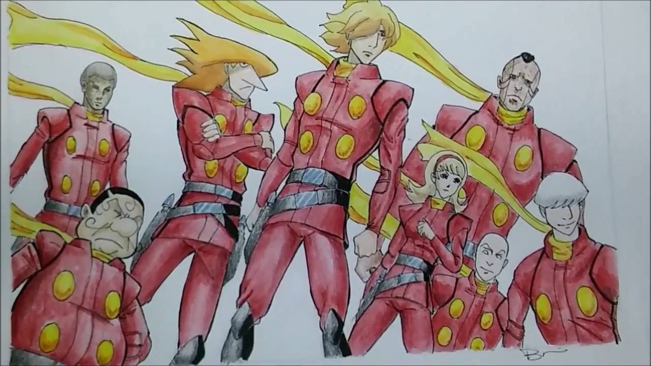 Cyborg 009 speed drawing - YouTube