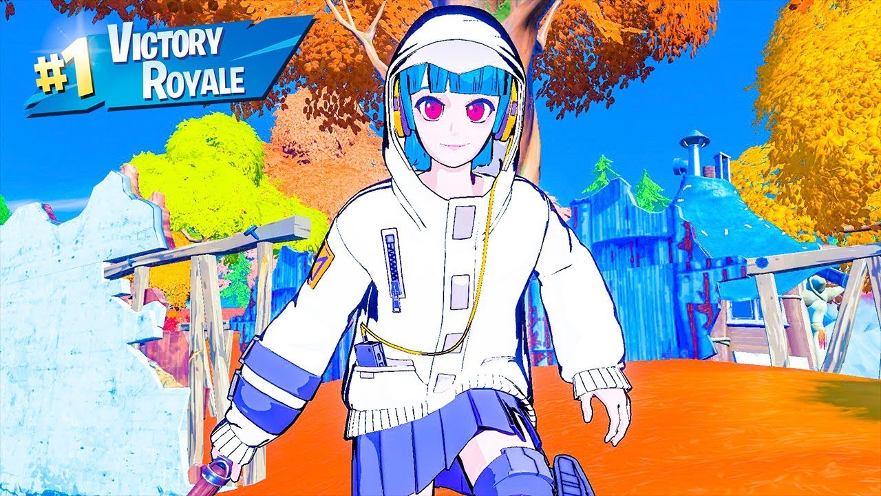 NEW Cyber Infiltration Pack: Yuki Skin Solo Win Gameplay - Fortnite ...