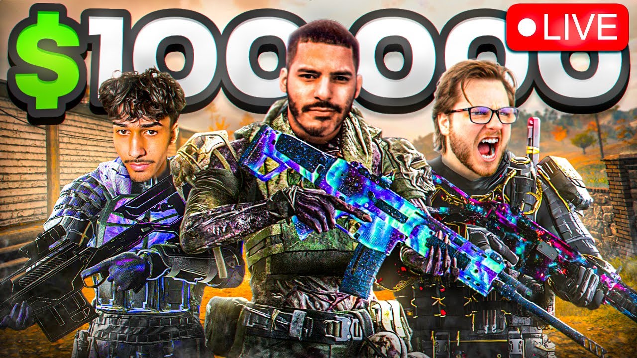 $100,000 OpTic Trio Customs w/ ZLaner & Rxul 🔥 | !multistreaming - YouTube