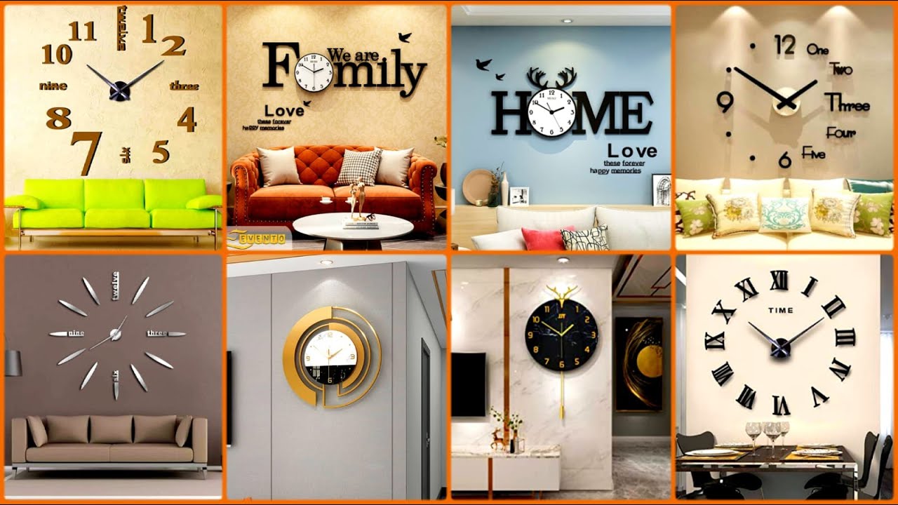 Modern Wall Clock Decoration For Your Home Get Ideas & Decorate Wall ...