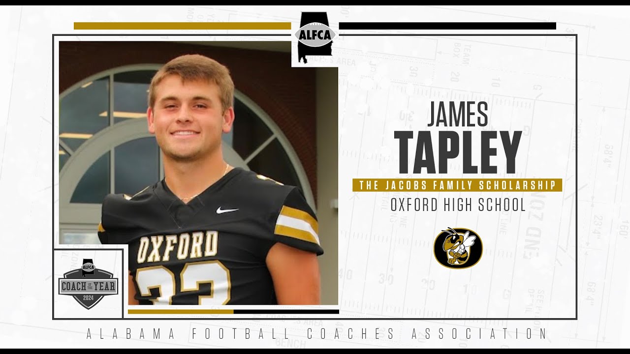 2025 Jacobs Family Scholarship - James Tapley - YouTube