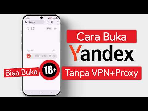 Cara Membuka Yandex di Chrome