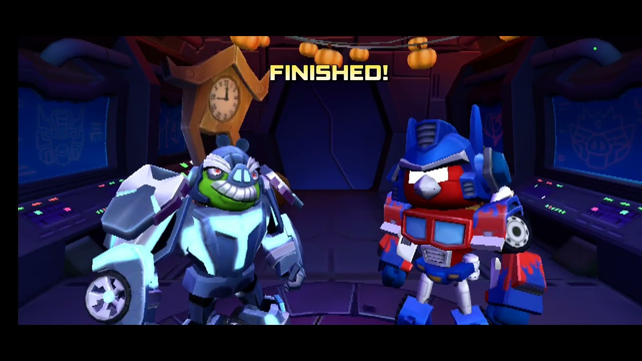 Angry birds transformers upgrading bumblebee and chuck to level 6 with ...