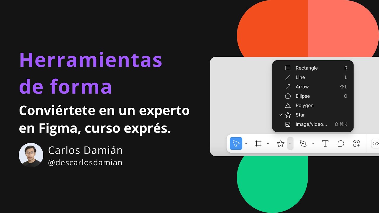 🖍️ Tutorial - Herramientas de forma: Rectángulos, líneas, flechas, elipse y más - Figma 2024 ...