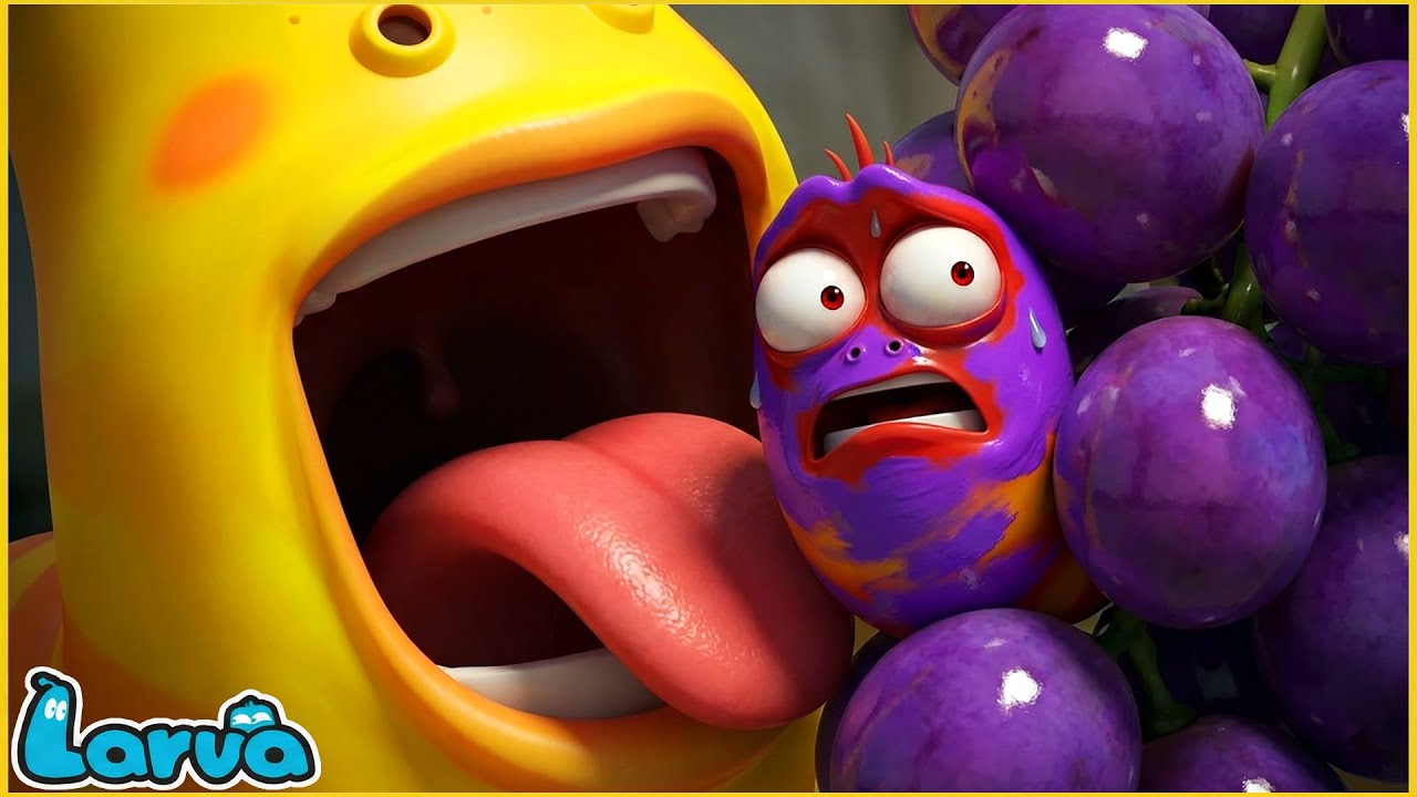 Don't Eat Me?! 🍇😱 Larva Hide And Seek - Funny Larva Cartoon 2026 - YouTube