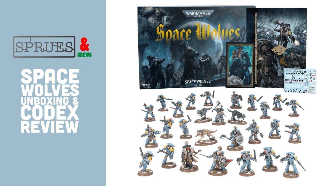 Space Wolves Army Set & Codex Unboxing and Review | Warhammer 40k - YouTube