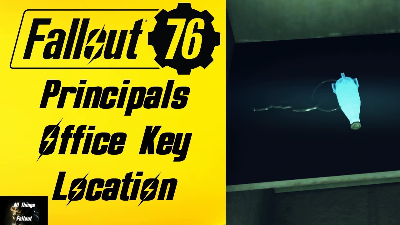 Fallout 76 Principals Office Key Location - Morgantown High School ...