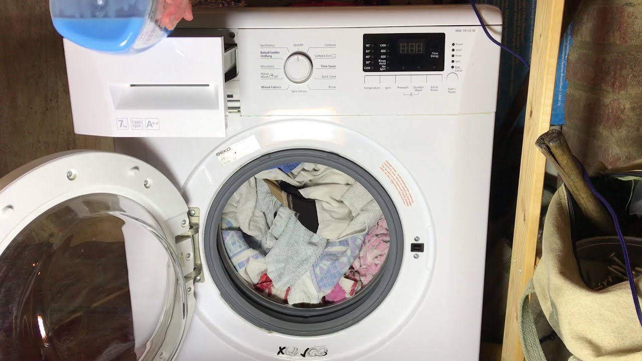 beko WM74135W - baby & toddler 90 + prewash (longest possible wash ...
