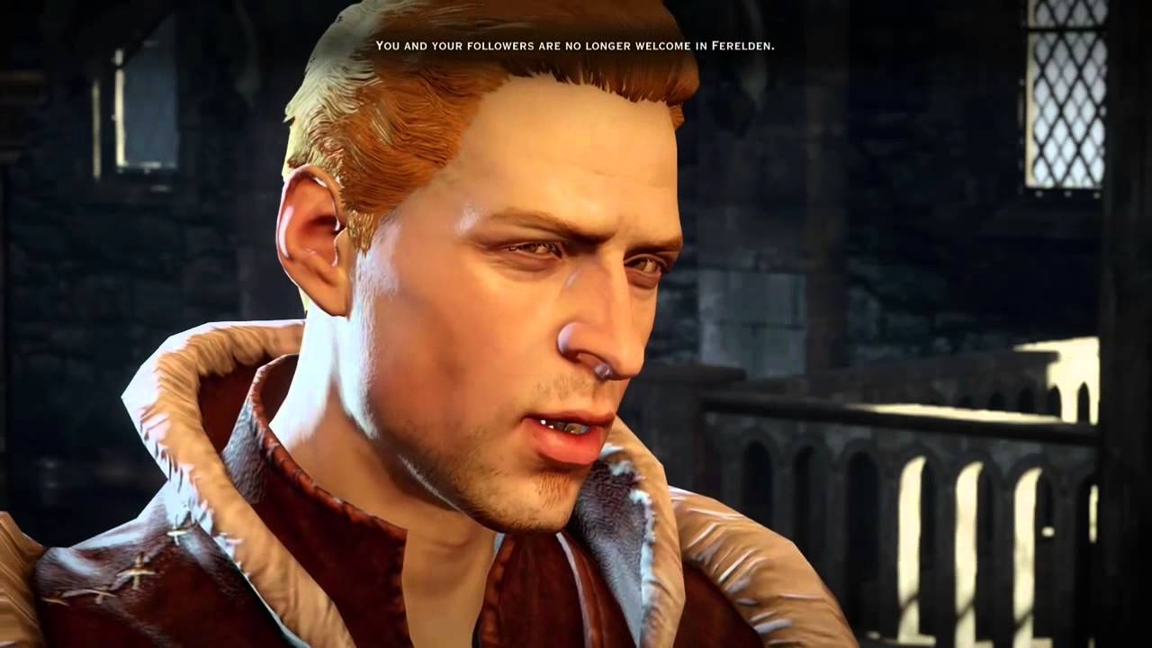 Dragon Age Inquisition Alistair kicks Fiona & mages out of Redcliffe ...