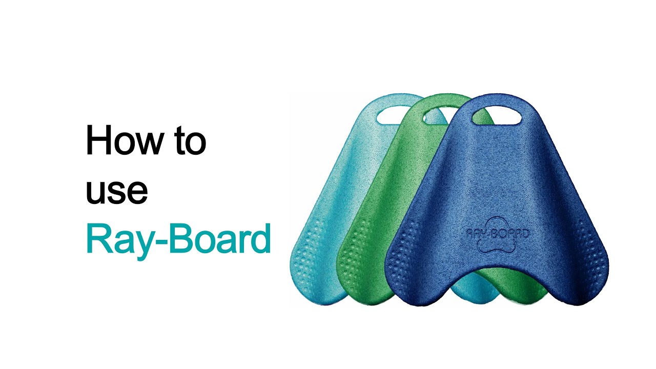How to use your Ray-Board swim kicboard - YouTube