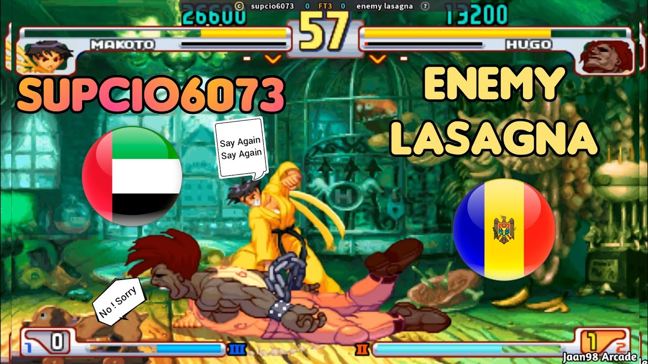 StreetFighter III 3rd Strike Fight for the Future 4rd Arrange Edition|Supcio6073🇦🇪Vs Enemy ...