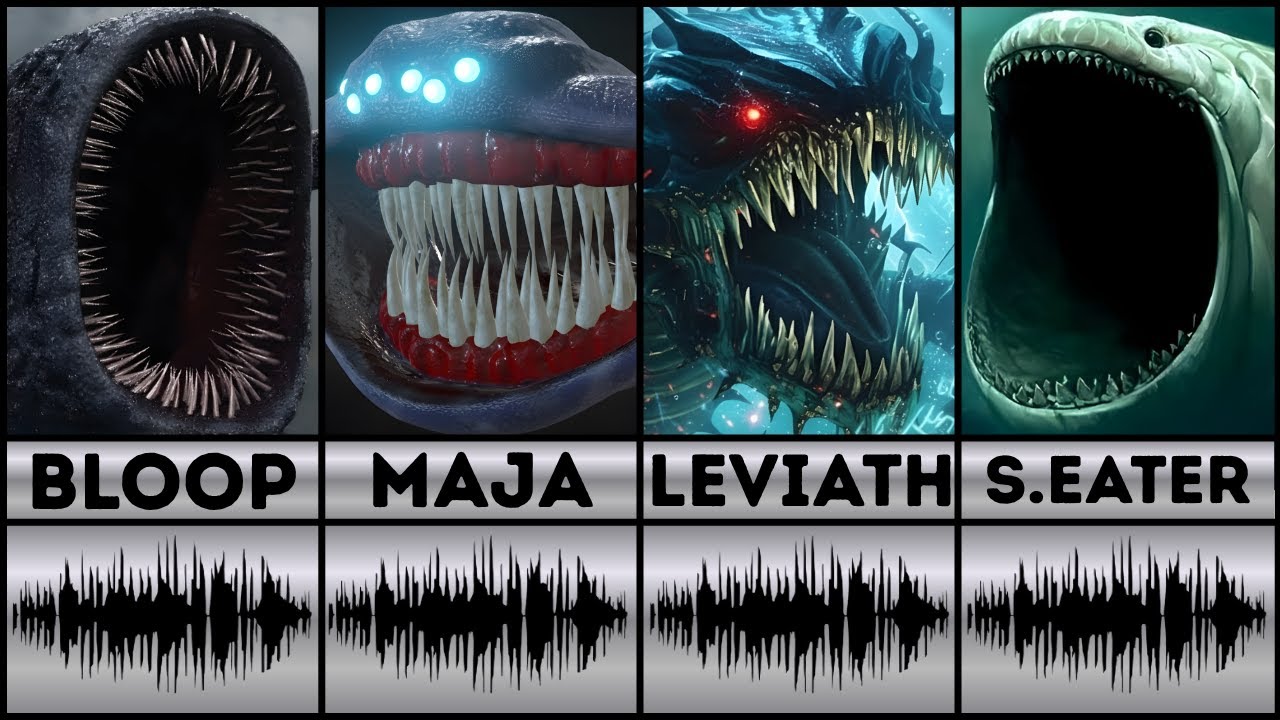 Mythical sea creatures sounds (With Audio) PART 1 - YouTube