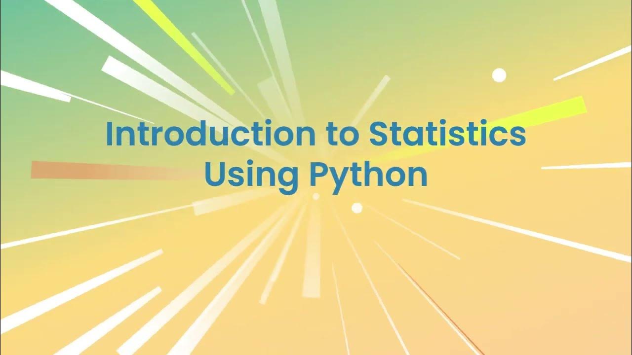 MMDT Learn with Data Camp (Phase 2) : Statistics-Tutorial-04 - YouTube