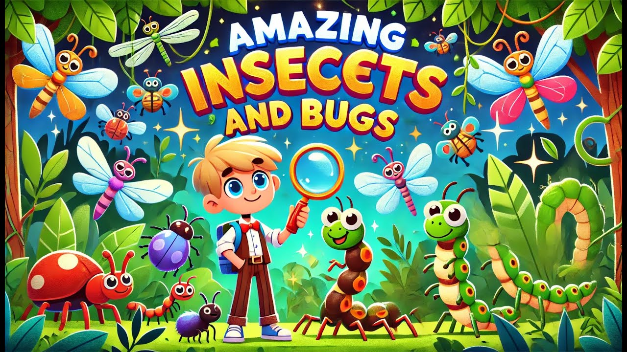Amazing Insects and Bugs Around the World 🐞🦋 | Fun Facts for Kids and ...
