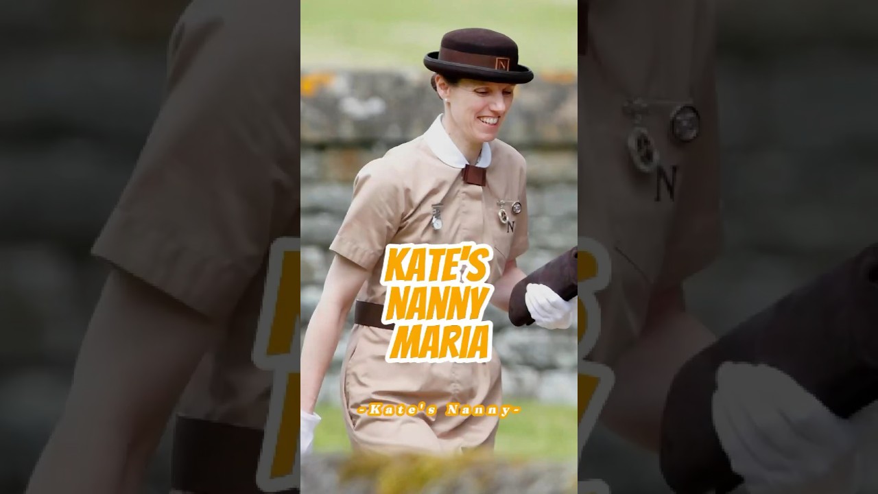 No wonder Kate's nanny, Maria, earns a million a year! - YouTube