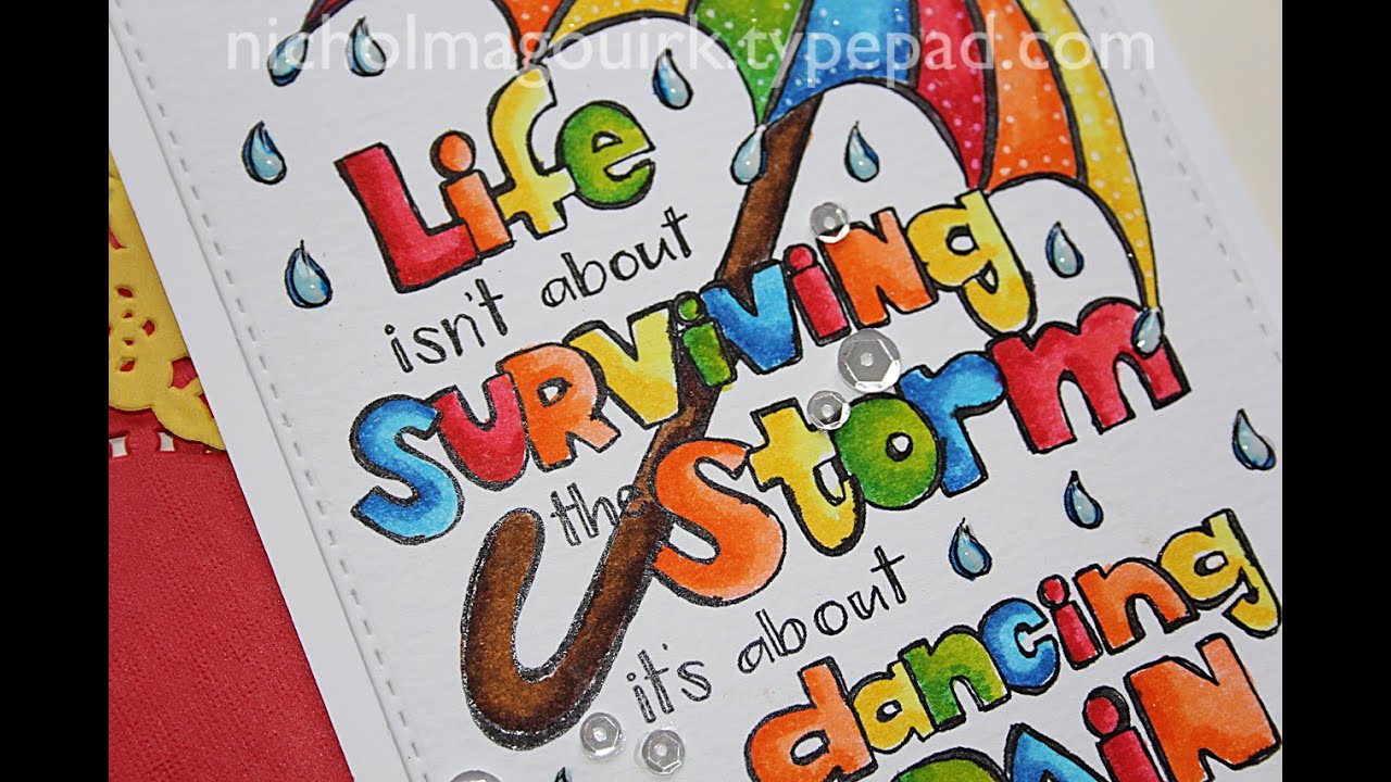 STAMPtember Simon Says Stamp + Suzy's Watercolor Doodles - YouTube