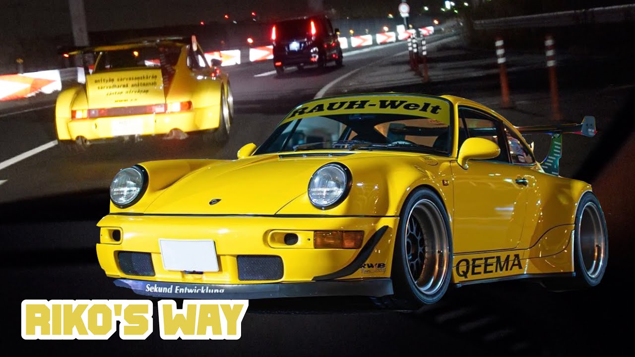 Wangan Tunnel run 930 Porsche (RWB Qeema) - YouTube