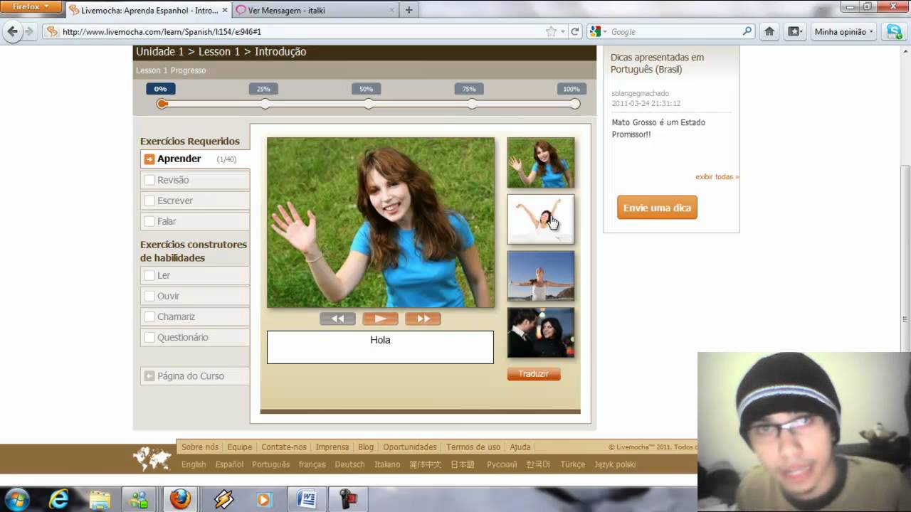 Conhecendo o LiveMocha - YouTube