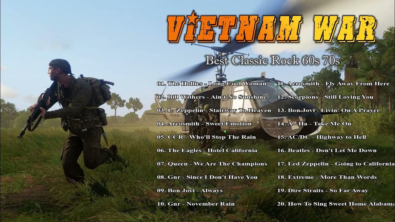 Top 100 Vietnam War Songs🎻BEST ROCK SONGS VIETNAM WAR MUSIC - Best ...