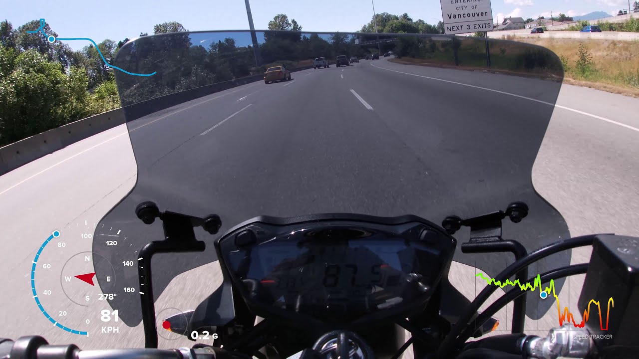 GoPro 7 Silver GPS Overlay - YouTube