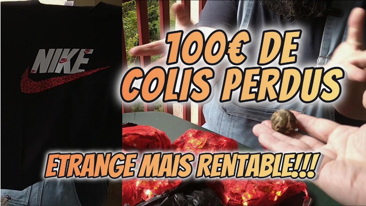 100€ de colis perdus : on récupère plus de 6 x la mise! Rentable ces ...